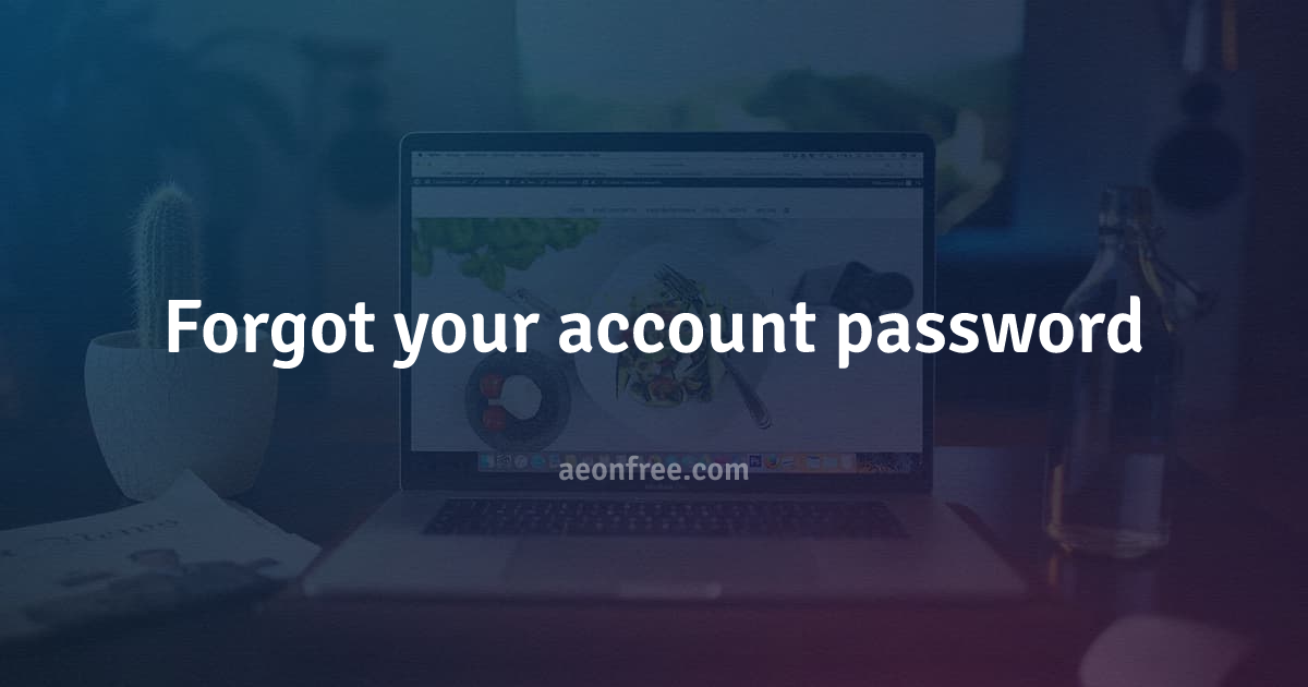 Forgot your account password - AeonFree - Free PHP web hosting